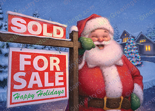Realtor Christmas Cards | For Real Estate Agents | Industry Greetings