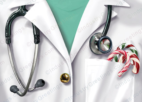Medical Christmas Cards | For Doctors & Clinics | Industry Greetings