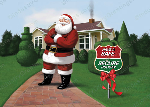 Security & Alarm Christmas Cards | For Security Pros | Industry Greetings
