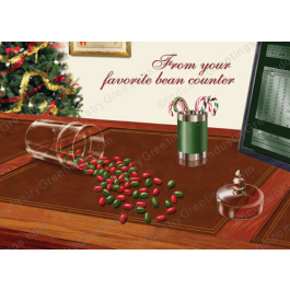 Accountant Card | Funny Bean Counter | For CPAs & Tax Pros