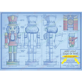 Custom Architect Card | Add Logo to Nutcracker Blueprint