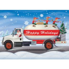 Holiday Propane Christmas Card and holiday cards